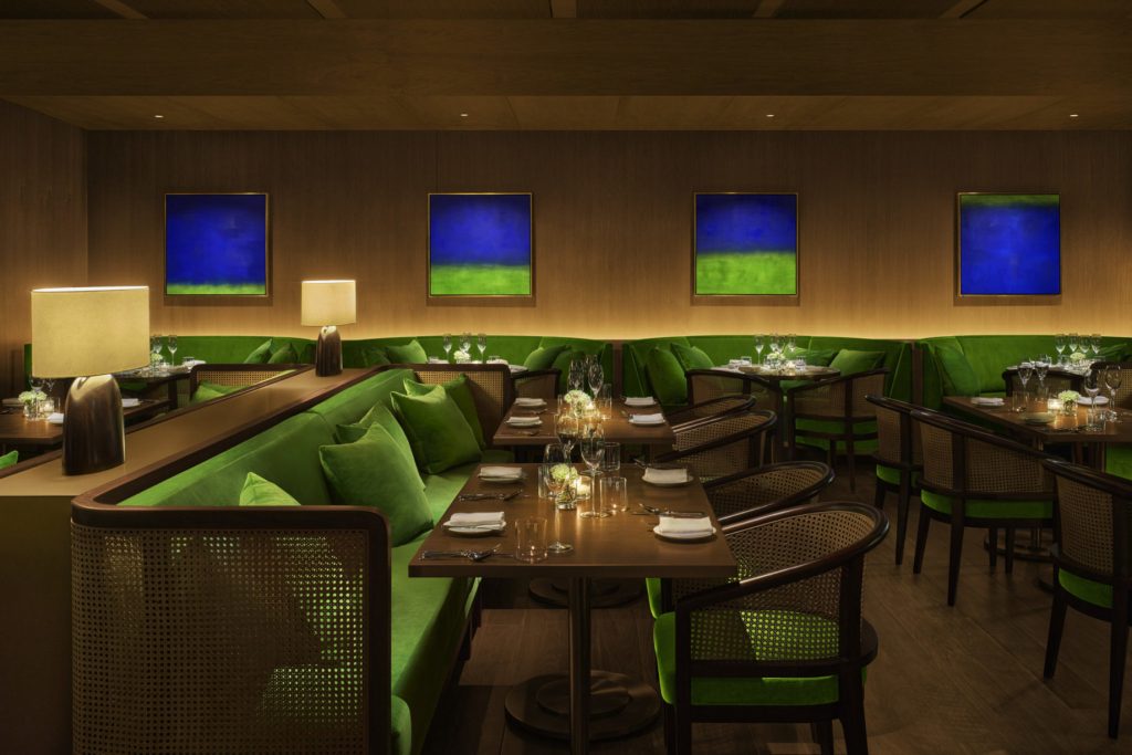 The Tokyo EDITION Toranomon Hotel – Tokyo, Japan – Gold Bar Interior ...