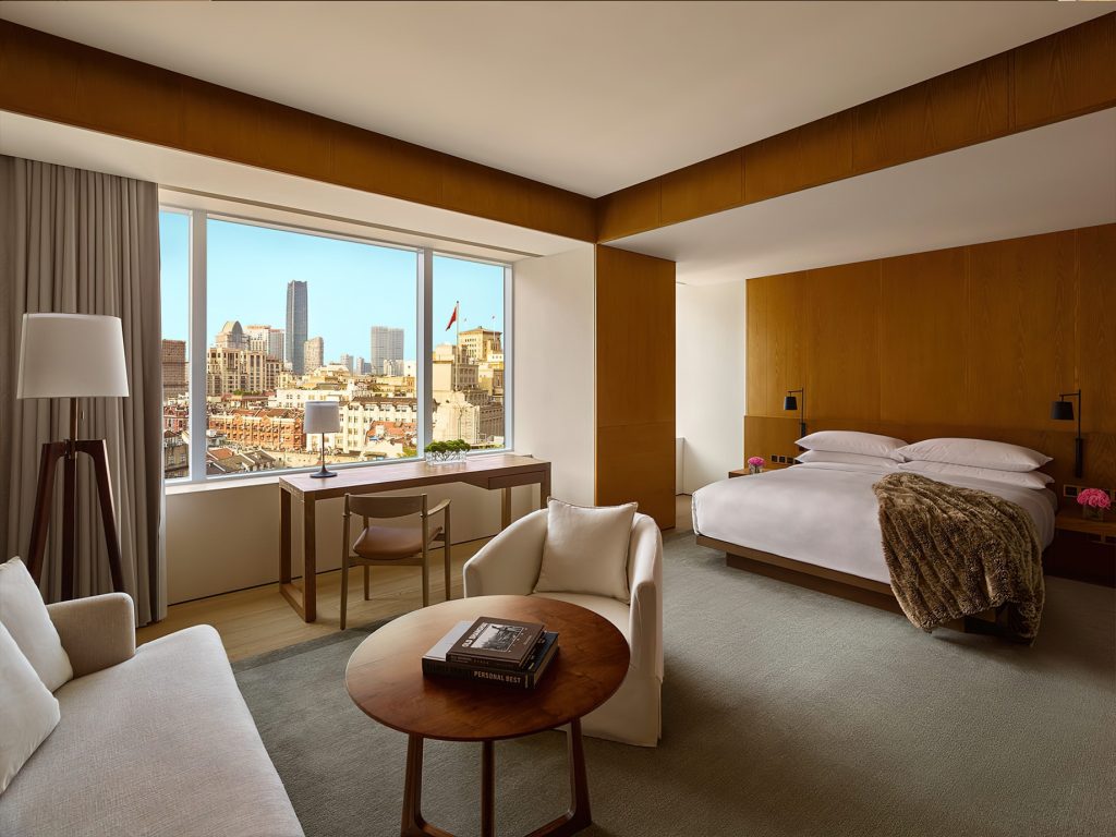 The Shanghai EDITION Hotel – Shanghai, China – Deluxe Room One King ...