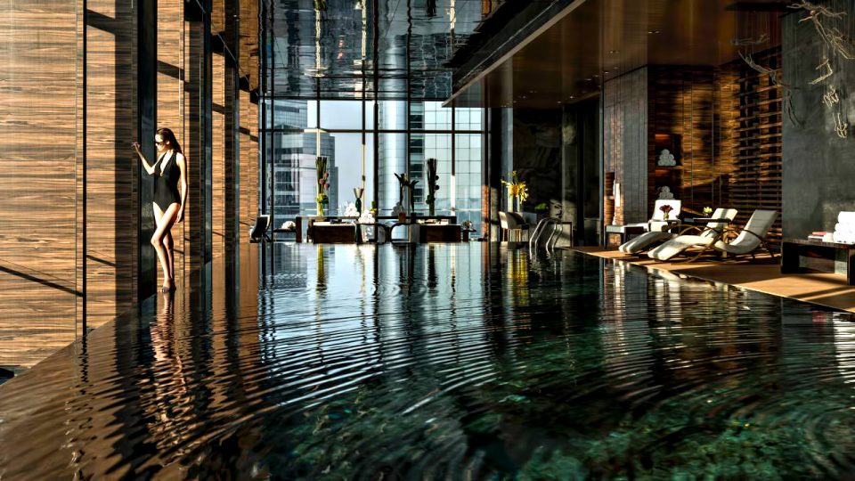 Regent Shanghai Pudong Hotel – Shanghai, China – Tower Infinity Pool ...