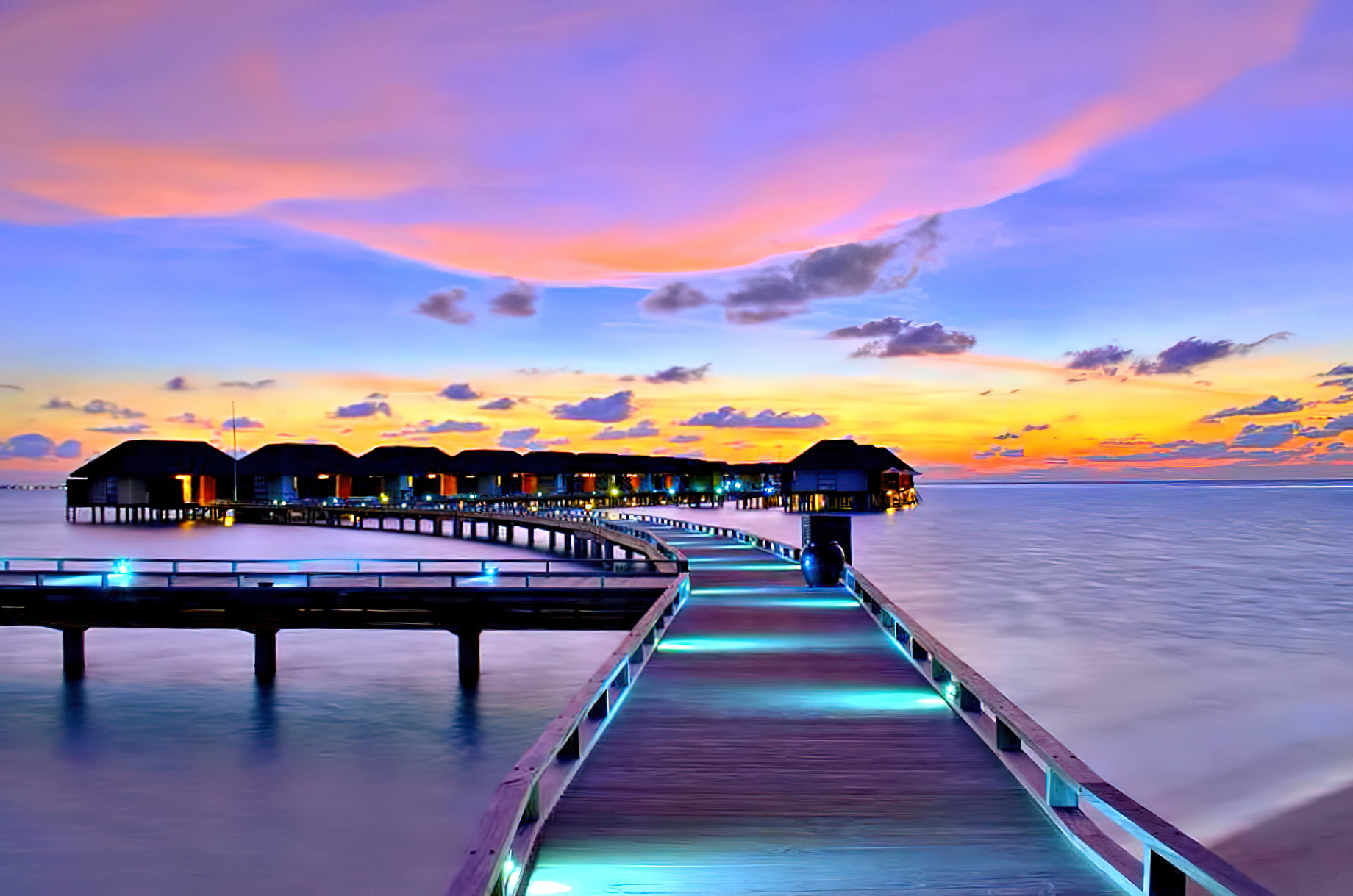 Velassaru Maldives Resort – South Male Atoll, Maldives – Sunset – TRAVOH