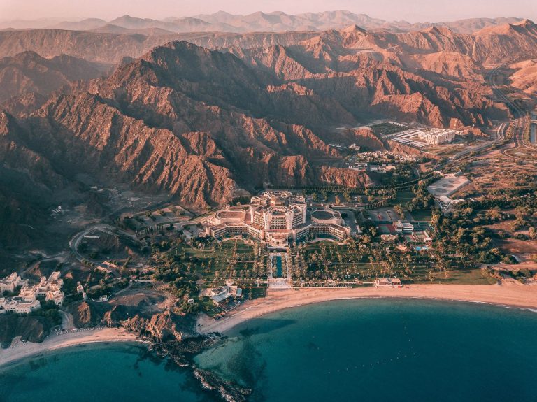 Al Bustan Palace, A Ritz-Carlton Hotel – Muscat, Oman – Hotel Exterior ...