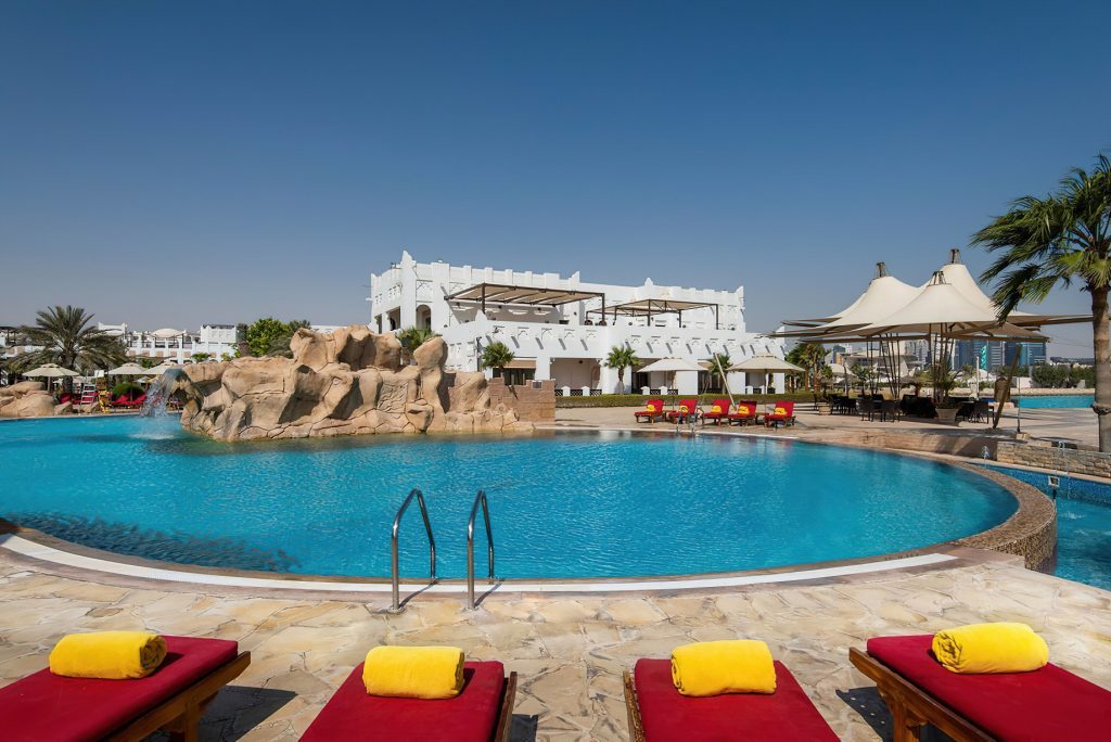 Sharq Village & Spa, A Ritz-Carlton Hotel – Doha, Qatar – Outdoor Pool ...