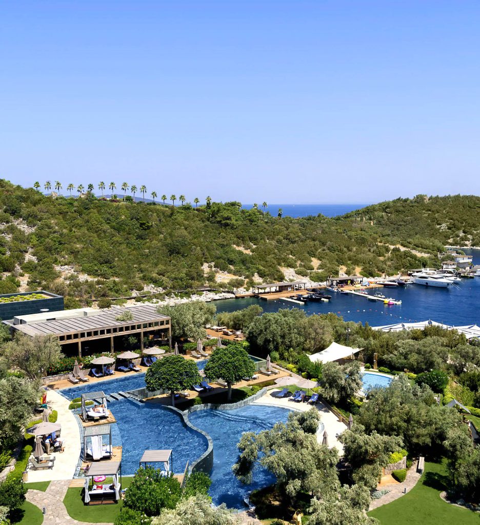 Mandarin Oriental, Bodrum Hotel – Bodrum, Turkey – Aerial View – TRAVOH