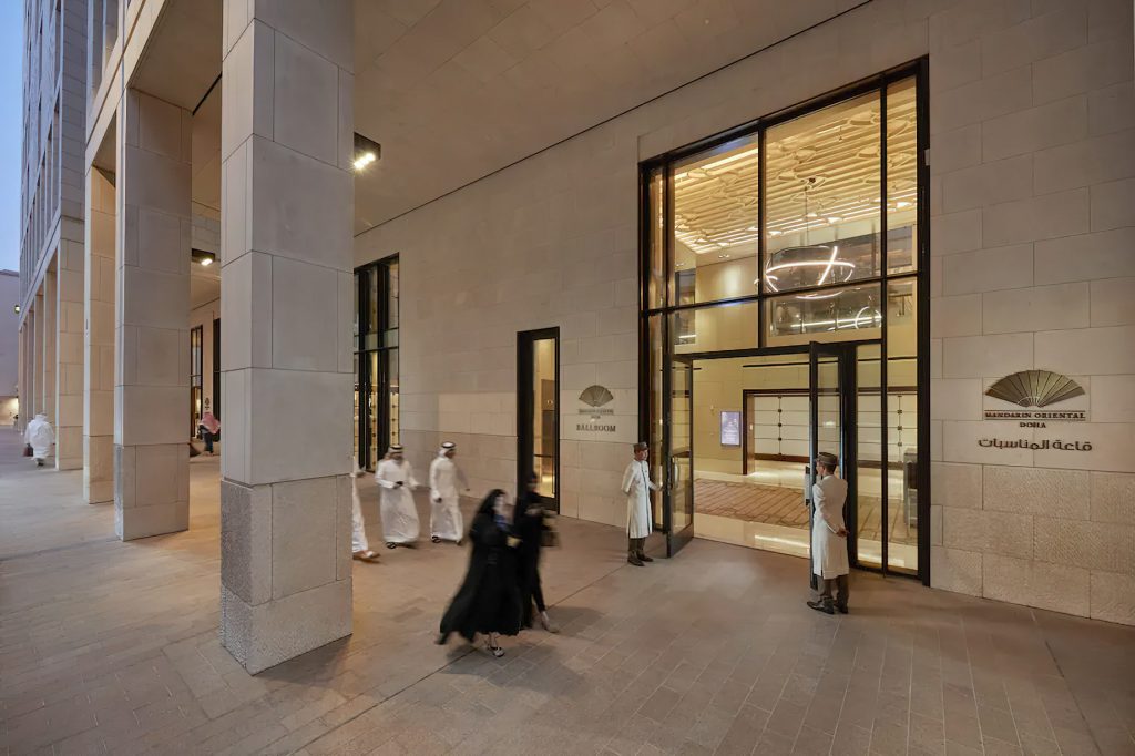 Mandarin Oriental, Doha Hotel – Doha, Qatar – Hotel Venue Entrance – TRAVOH