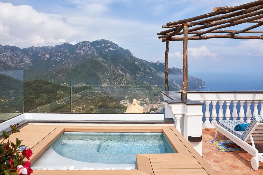 Palazzo Avino Hotel – Amalfi Coast, Ravello, Italy – Plunge Pool – TRAVOH