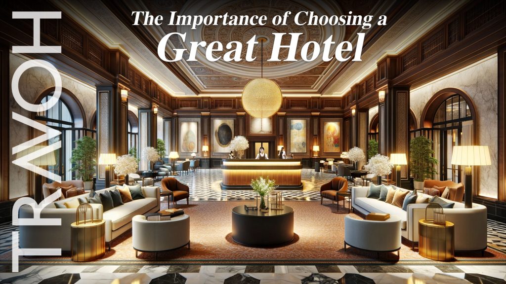 The Importance of Choosing a Great Hotel – TRAVOH