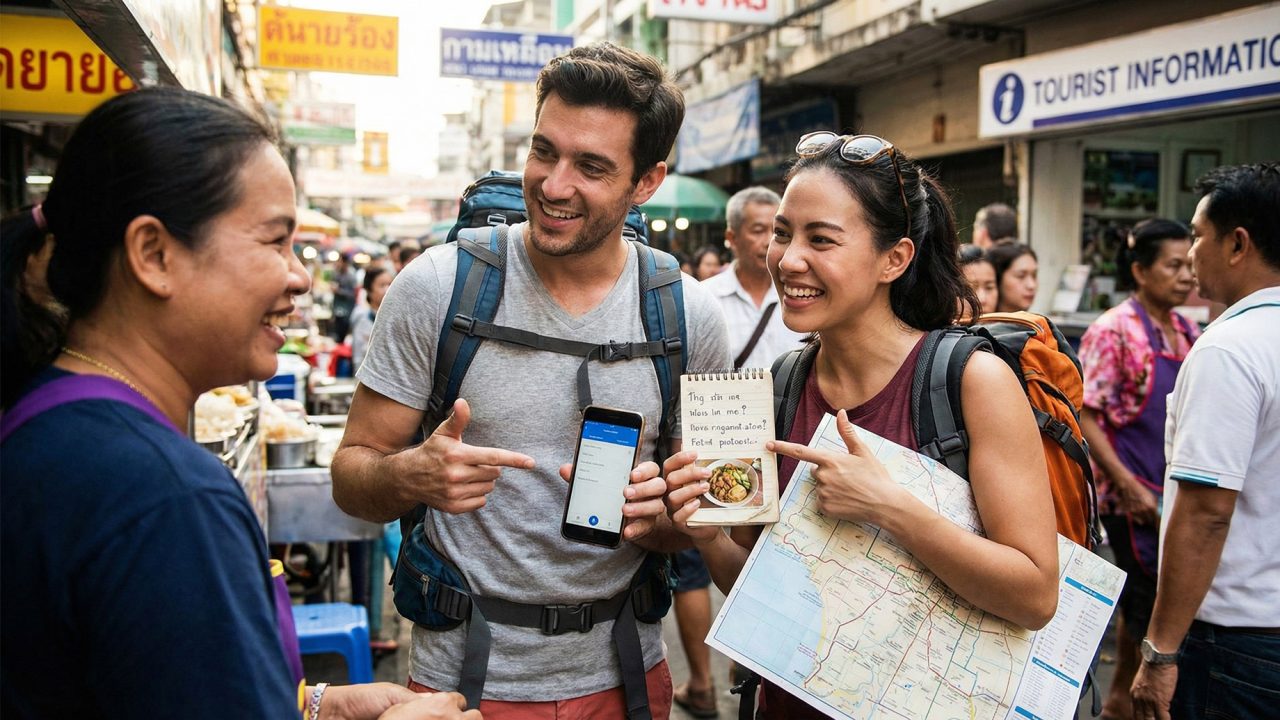 Bridging the Gap: Travelers Using Technology and Notes to Communicate ...